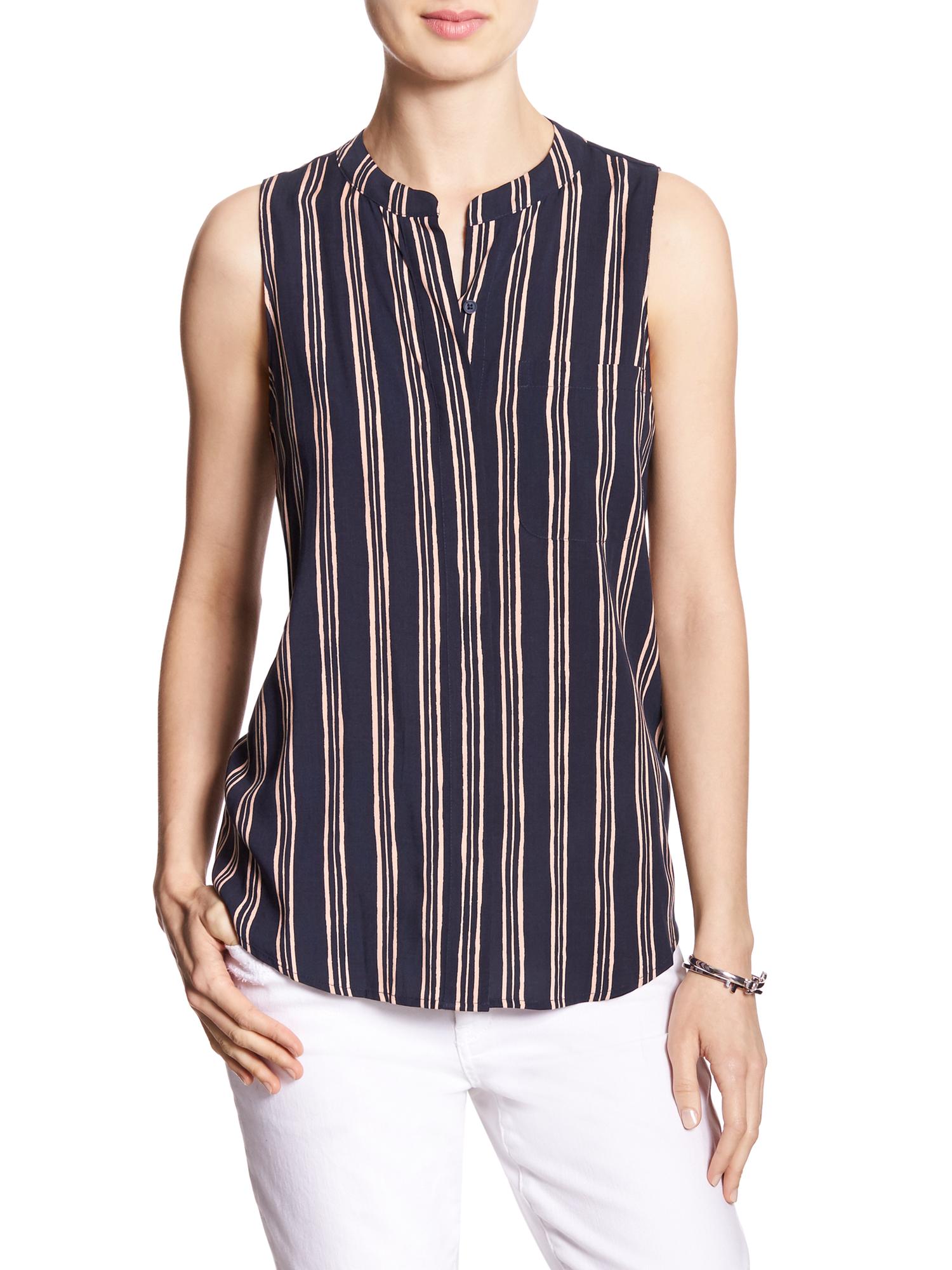 Factory Sleeveless Shell | Banana Republic Factory