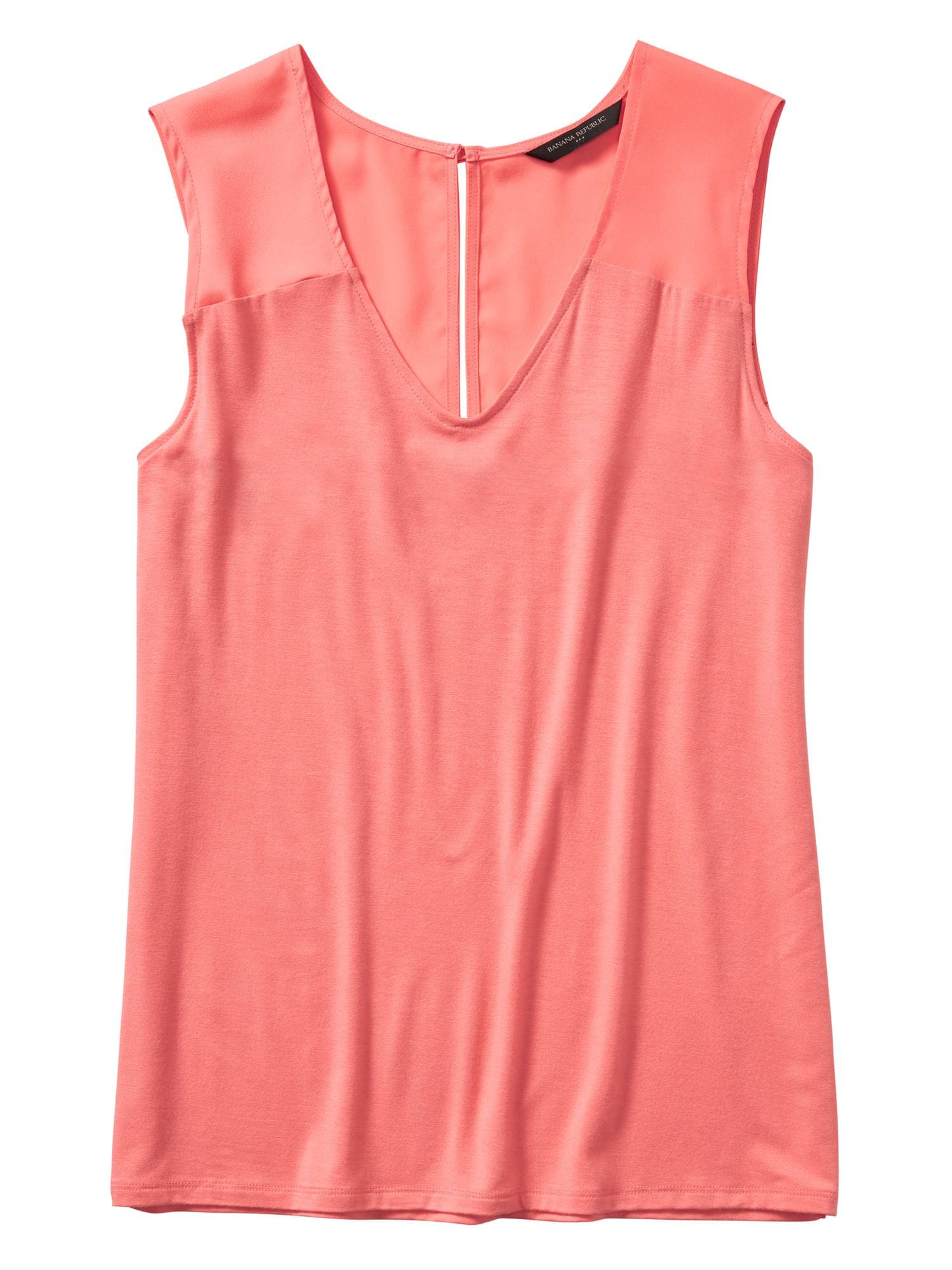 Factory Sheer-Yoke Tank | Banana Republic Factory