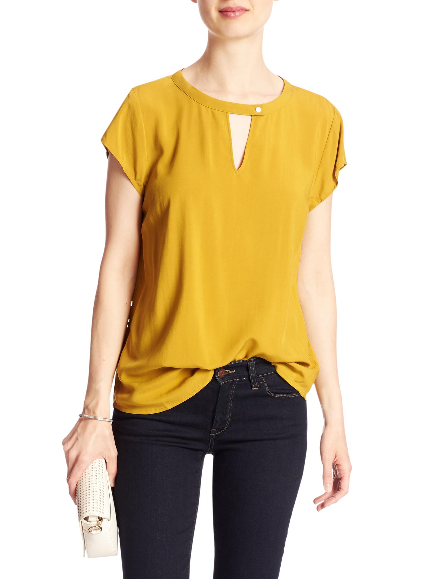 Factory Keyhole Top | Banana Republic Factory