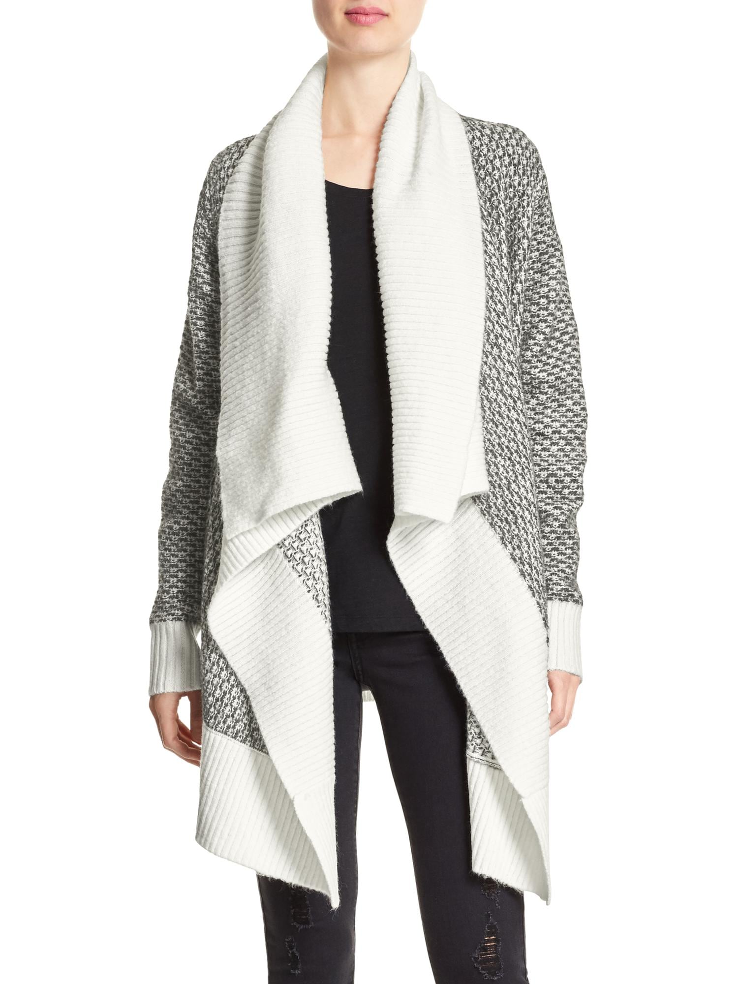 Open-Front Tuck Stitch Cardigan | Banana Republic Factory