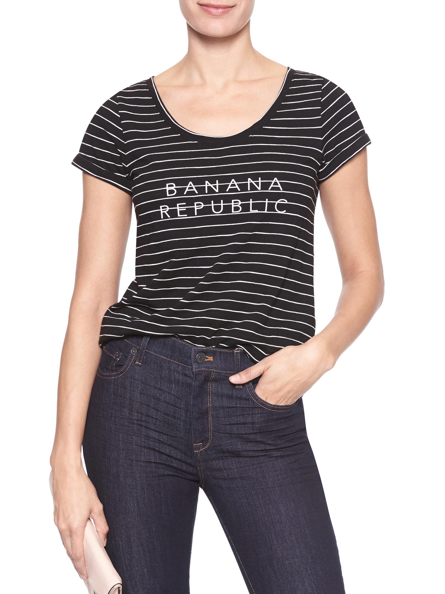 Logo Tee | Banana Republic Factory