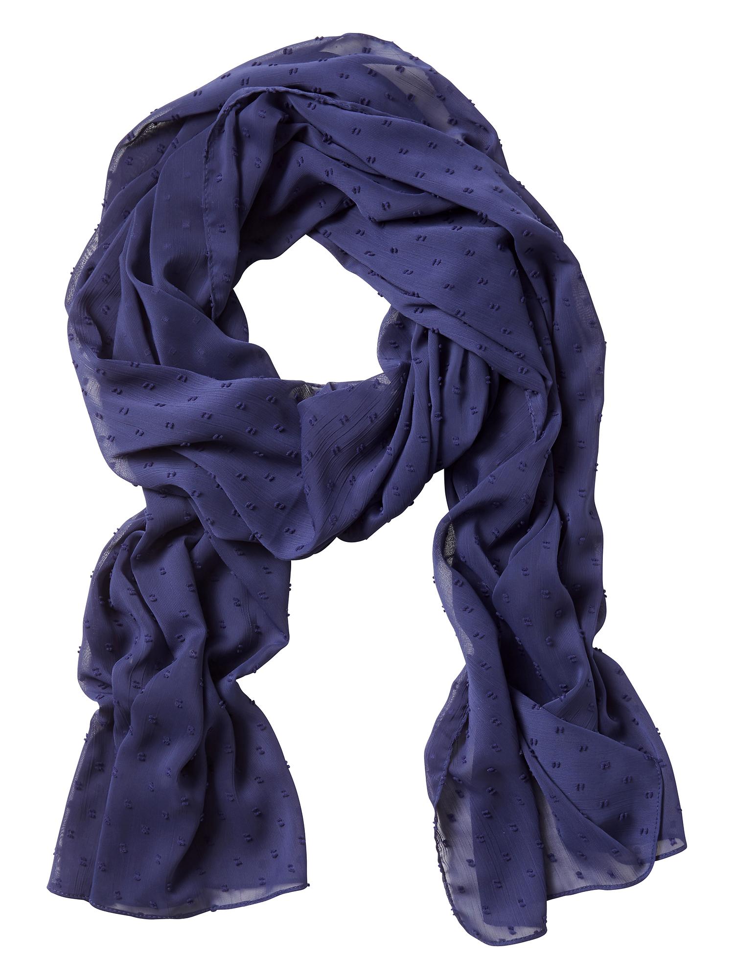 Lightweight Swiss Dot Scarf | Banana Republic Factory