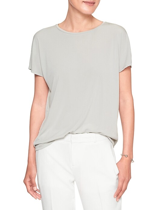 Shirred Back Top | Banana Republic Factory