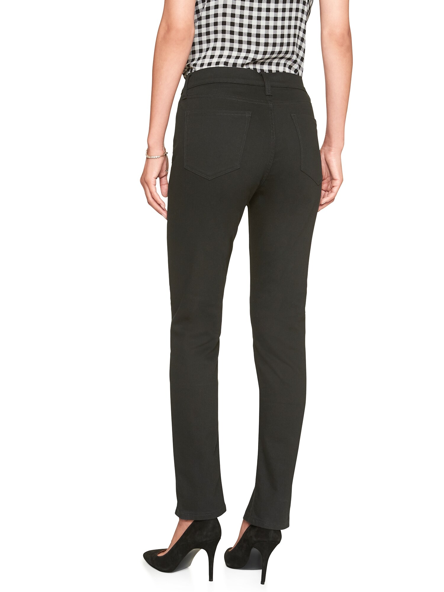 FadeResist High Rise Slit Front Skinny Jean | Banana Republic Factory