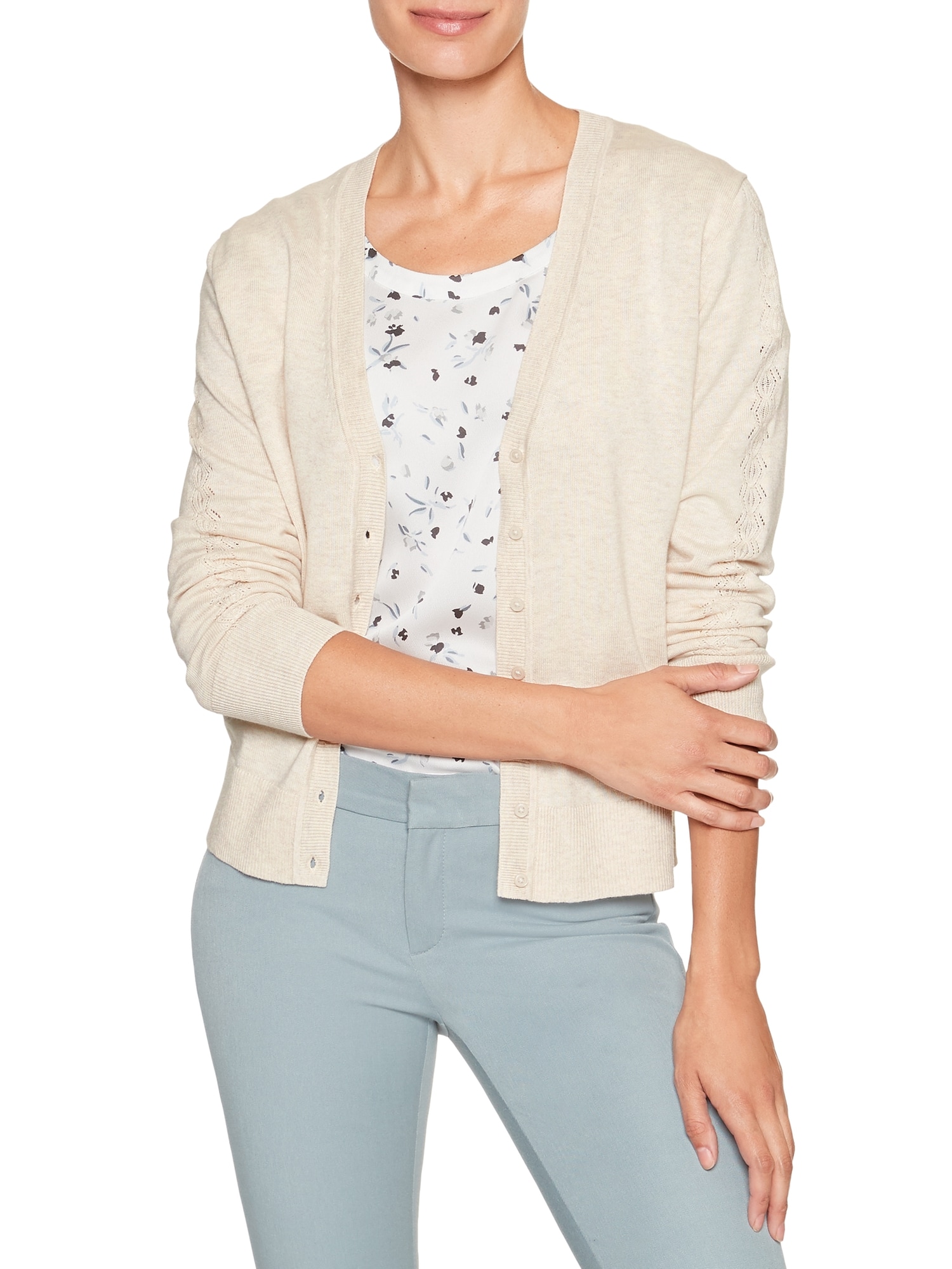 Machine Washable Forever V-Neck Cardigan | Banana Republic Factory