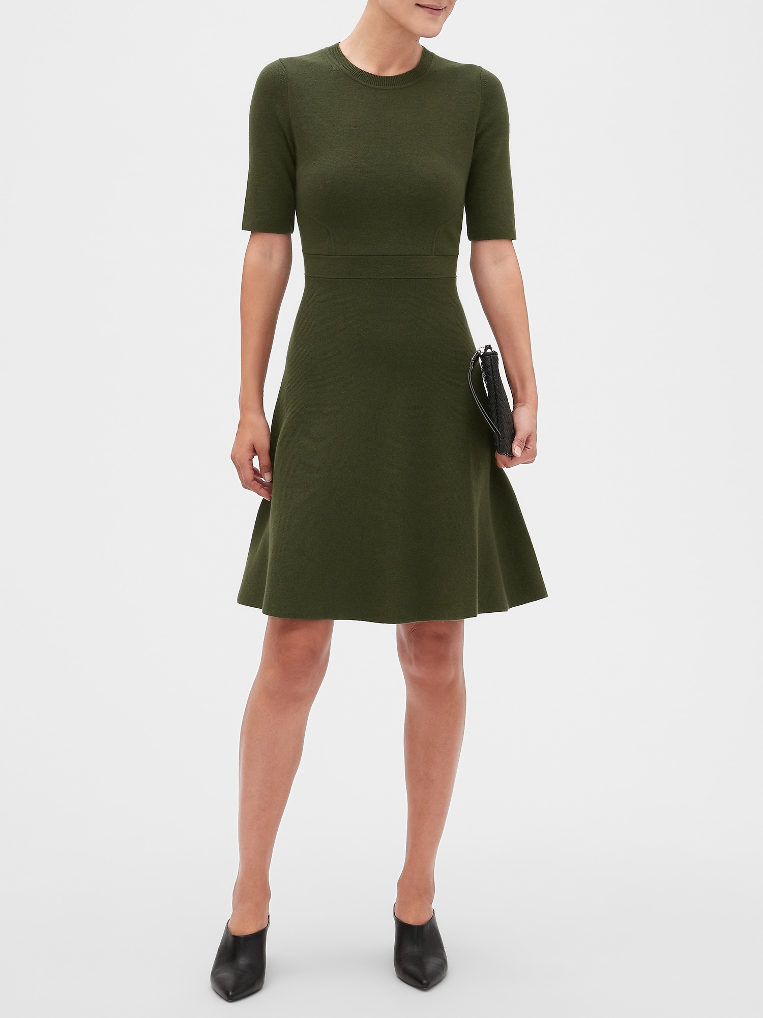 Ribbed Sweater Dress | Banana Republic Factory