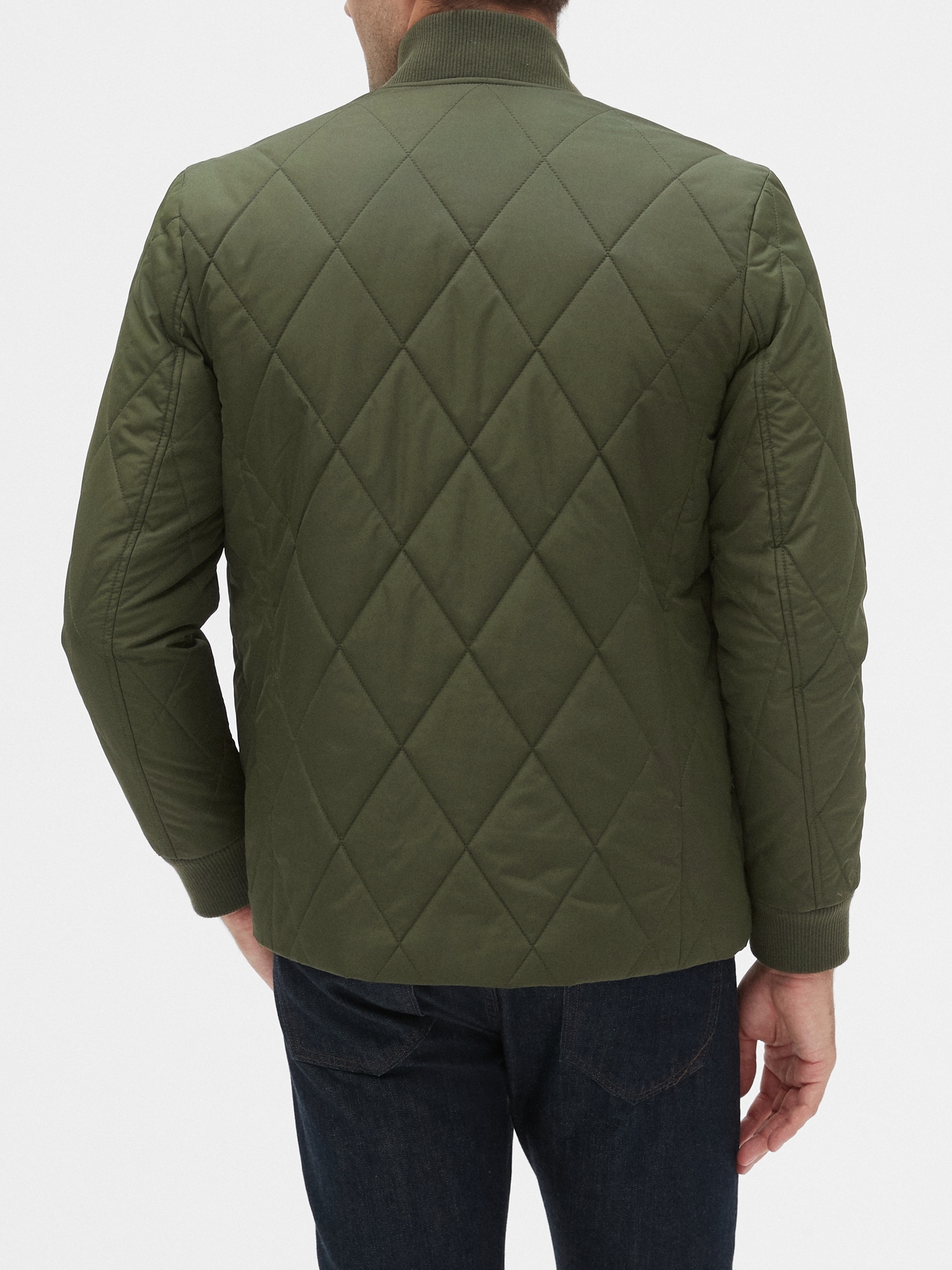 Quilted Bomber Jacket | Banana Republic Factory