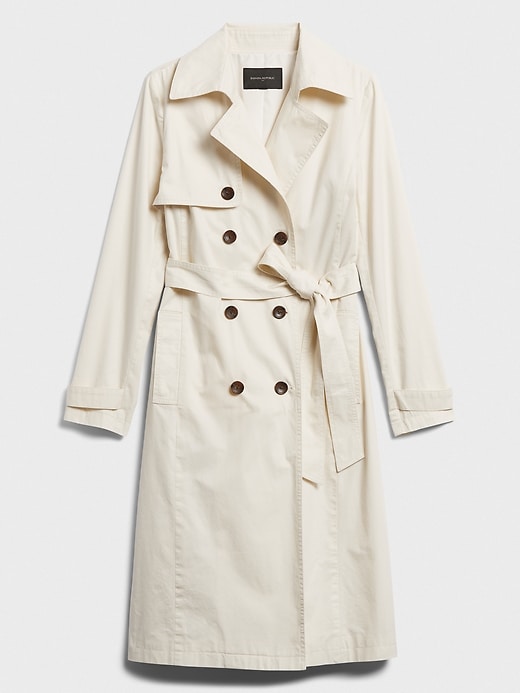 Cotton Twill Trench Coat | Banana Republic Factory