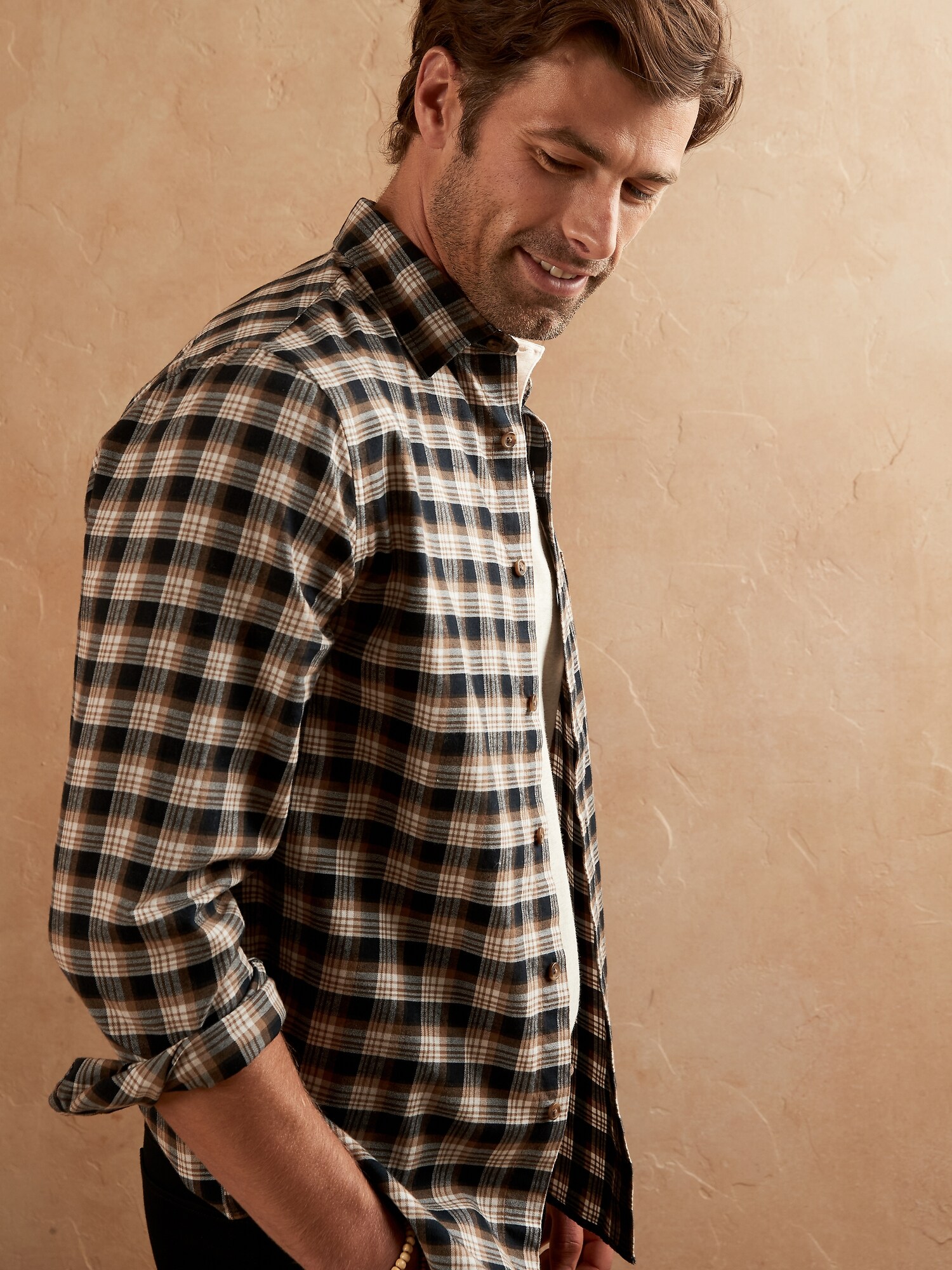 Lightweight Flannel Shirt | Banana Republic Factory