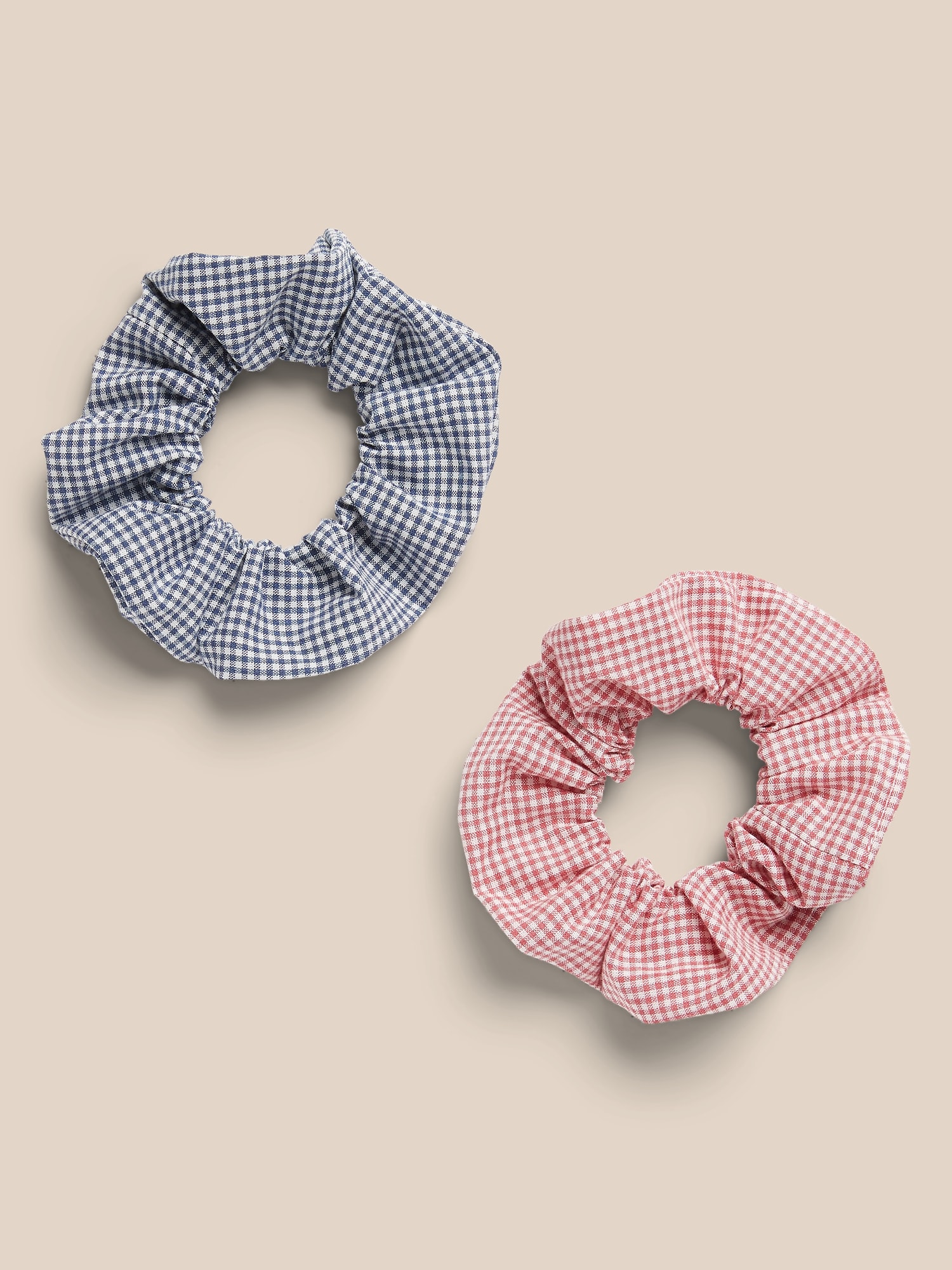 Gingham Scrunchie | Banana Republic Factory