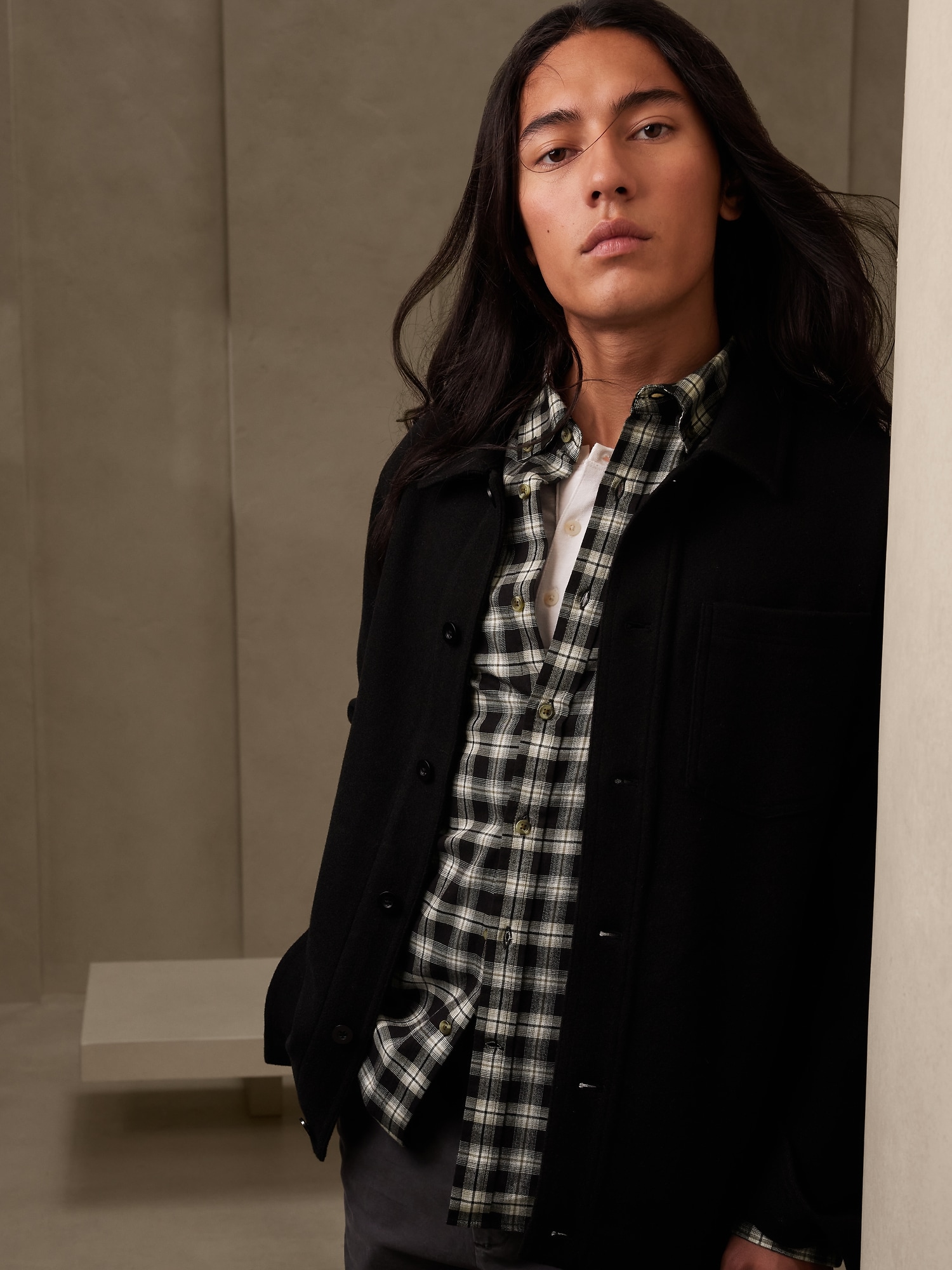 Slim Light Weight Flannel | Banana Republic Factory