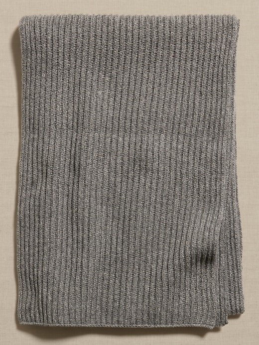 Ribbed Knit Scarf | Banana Republic Factory