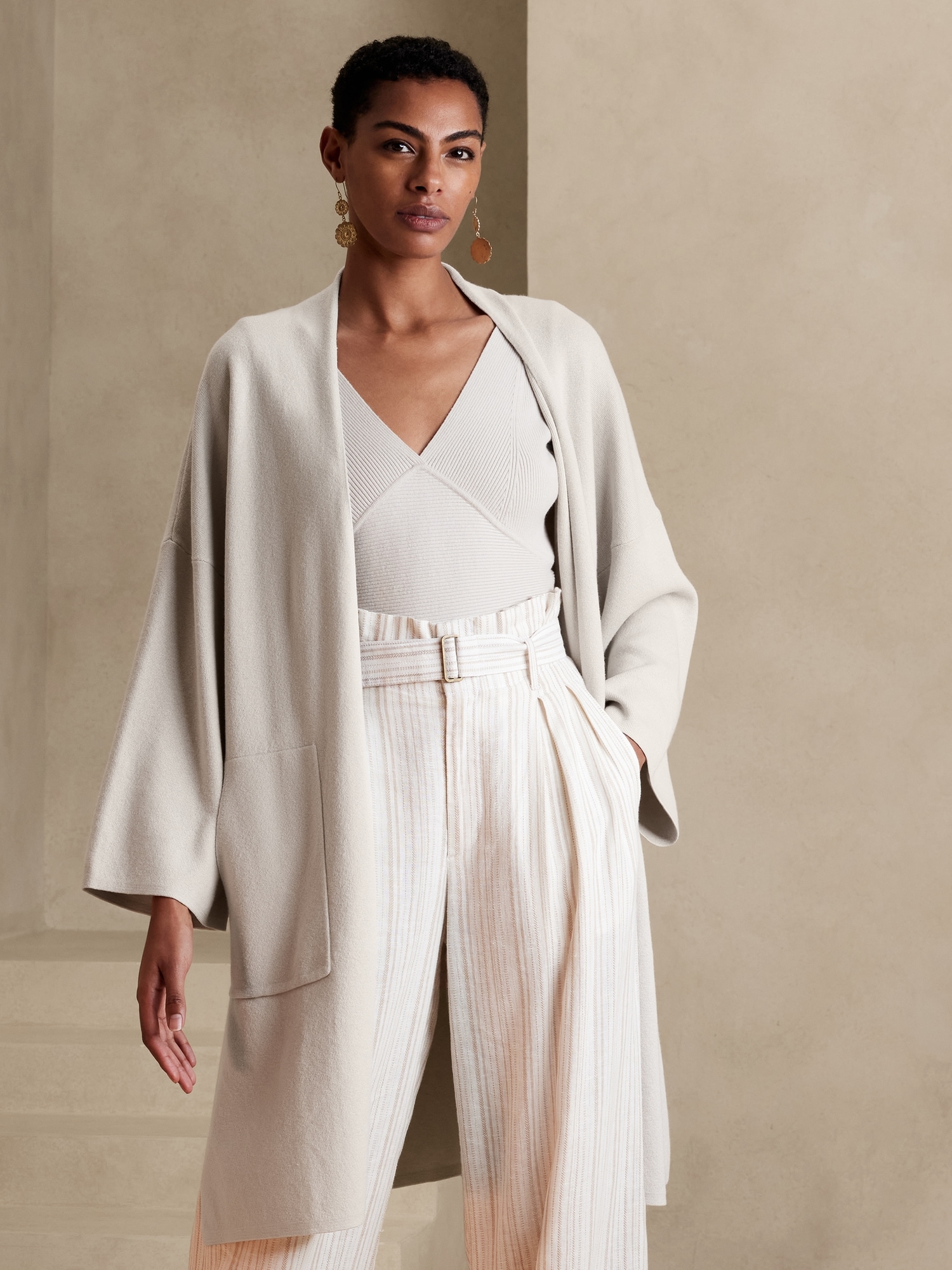 Open Front Duster | Banana Republic Factory