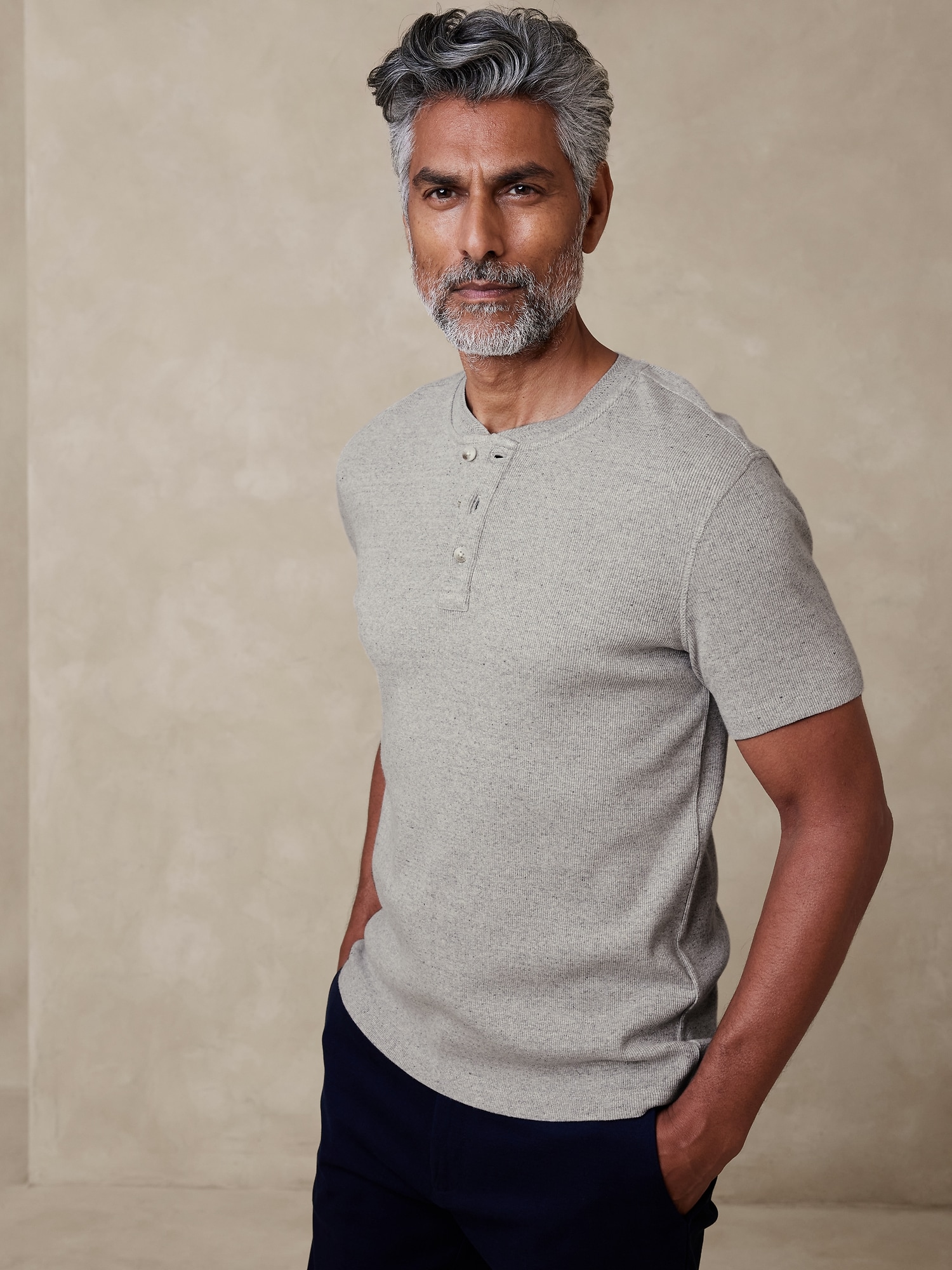 Henley Collar Shirts | Banana Republic Factory
