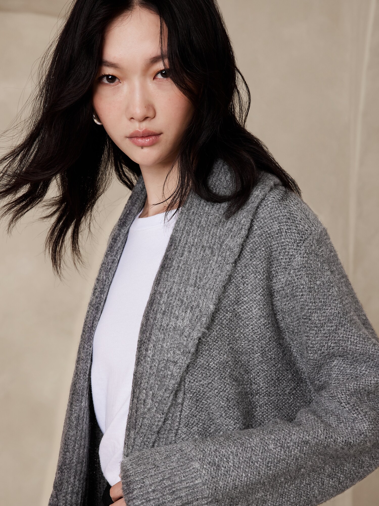 Tie-Front Cardigan | Banana Republic Factory