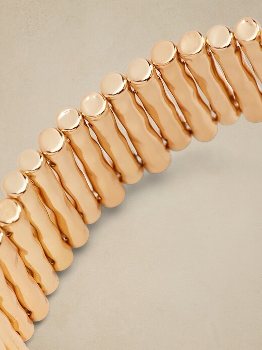 Metal Elastic Stretch Cuff | Banana Republic Factory