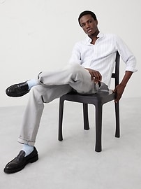 Slim Softwash Melange Shirt | Banana Republic Factory