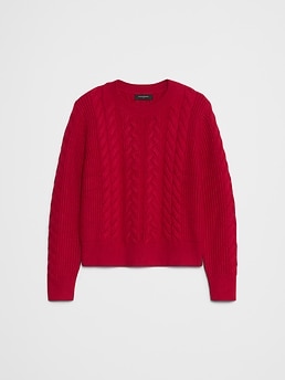 Cable Pullover Sweater | Banana Republic Factory