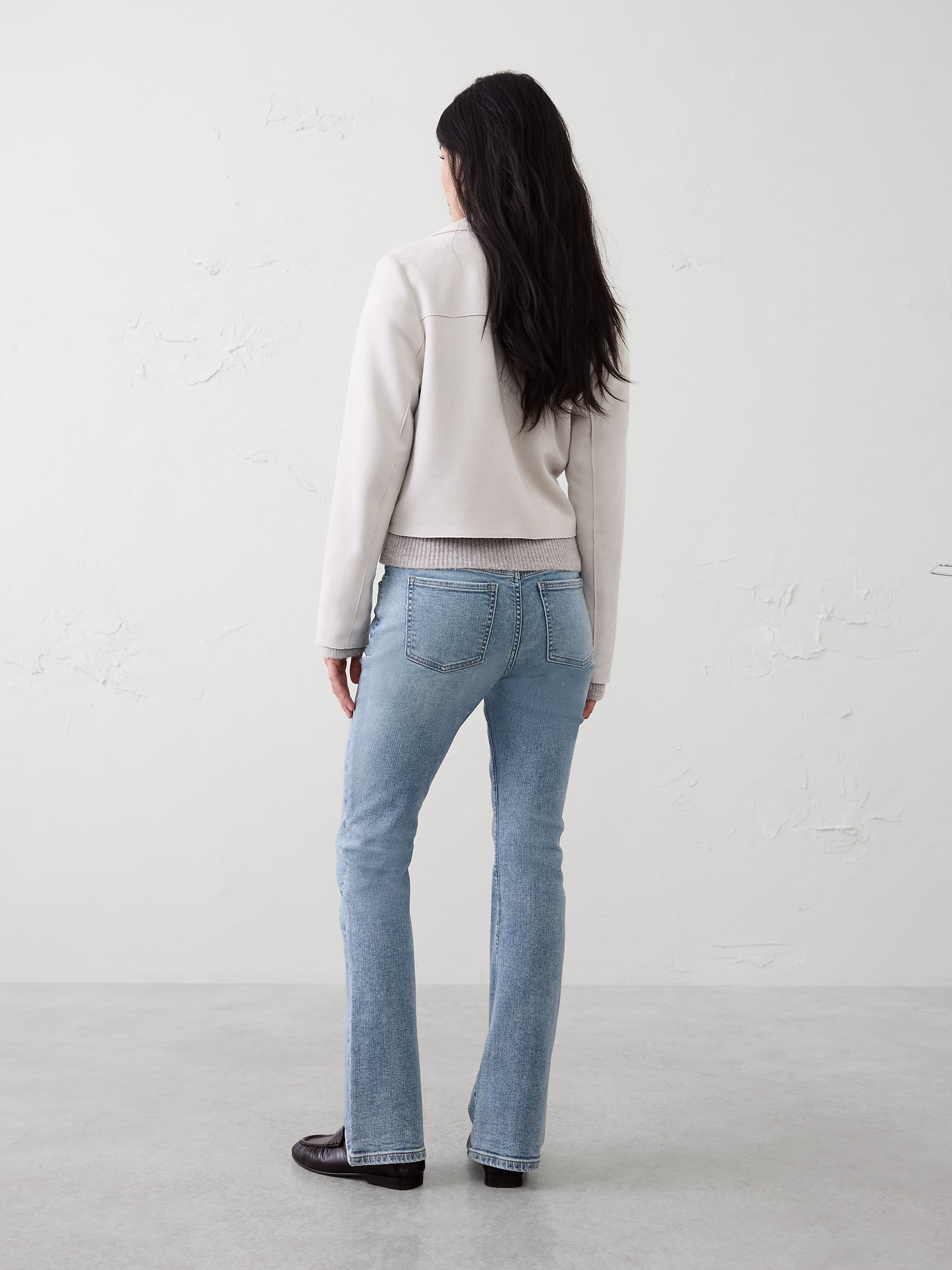 Kick Flare Mid-Rise Jean | Banana Republic Factory