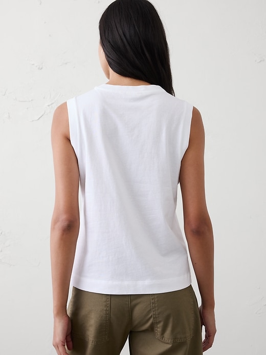 Premium Cotton Tank | Banana Republic Factory