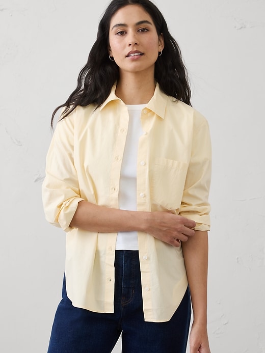 Perfect Poplin Shirt | Banana Republic Factory
