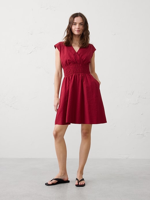 Seersucker Mini Dress | Banana Republic Factory